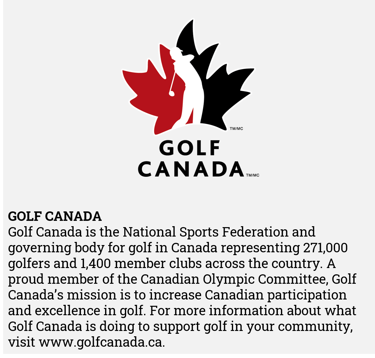 GC - First Tee - Canada