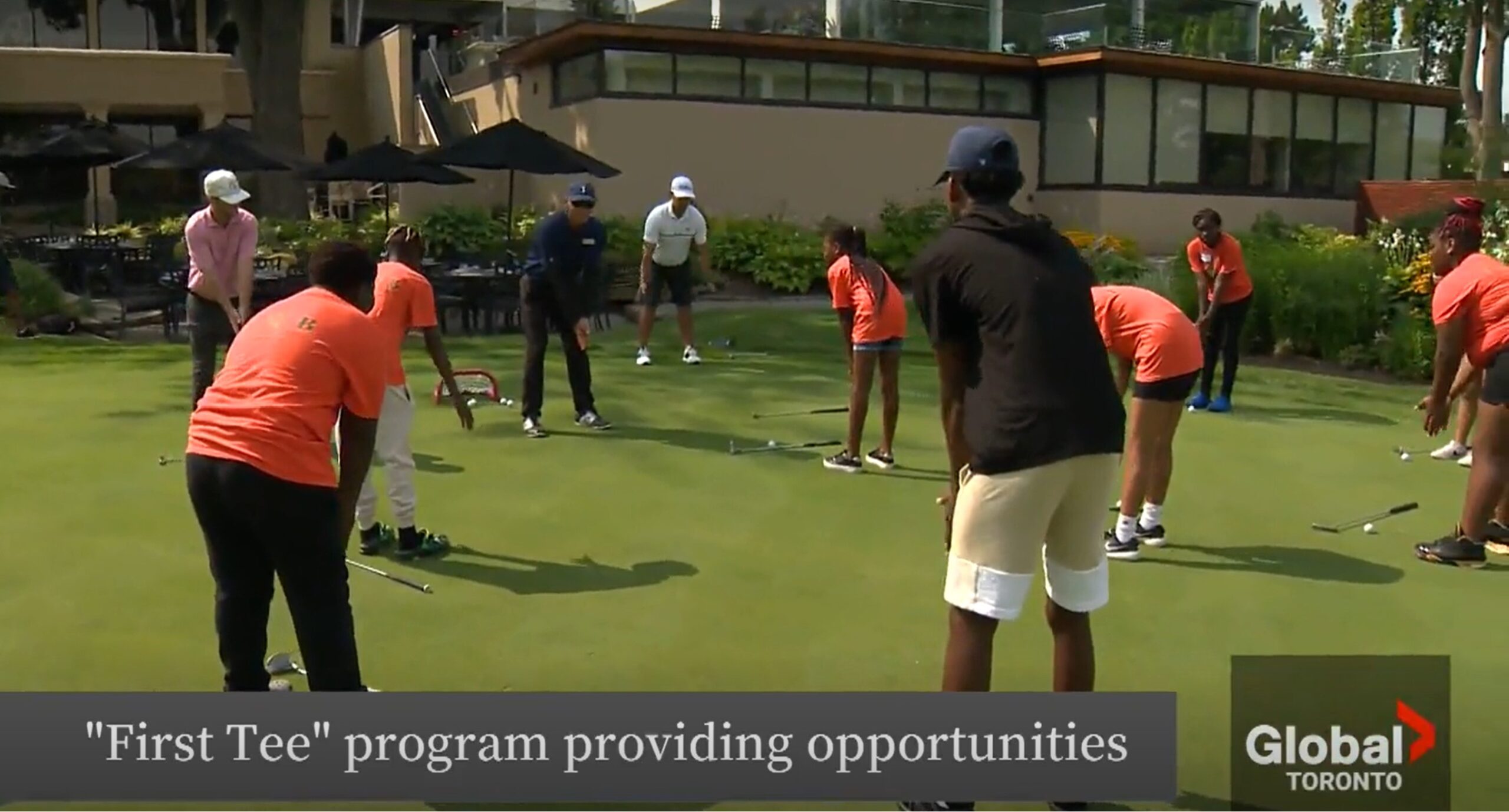 In the news: First Tee - ON x Global News - First Tee - Canada