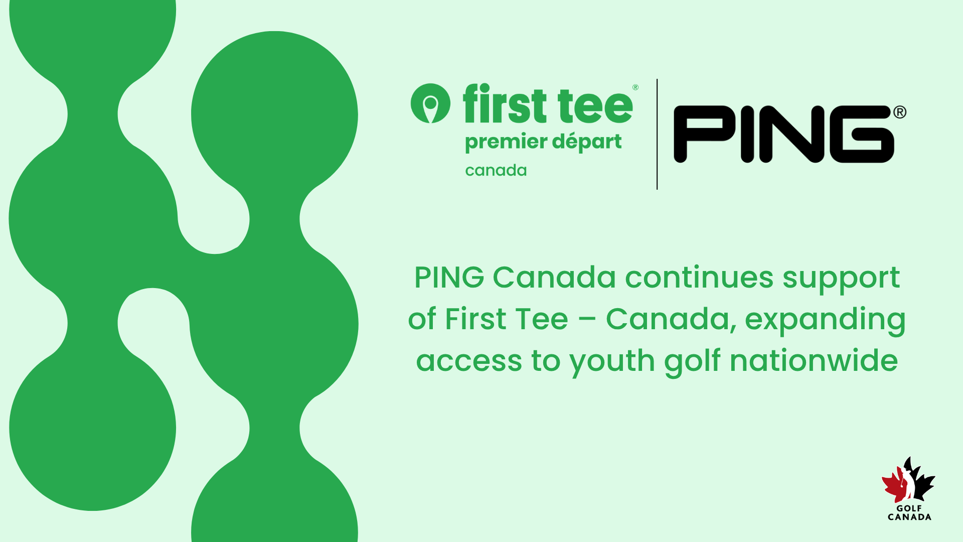 PING Canada continues support of First Tee – Canada, expanding access ...